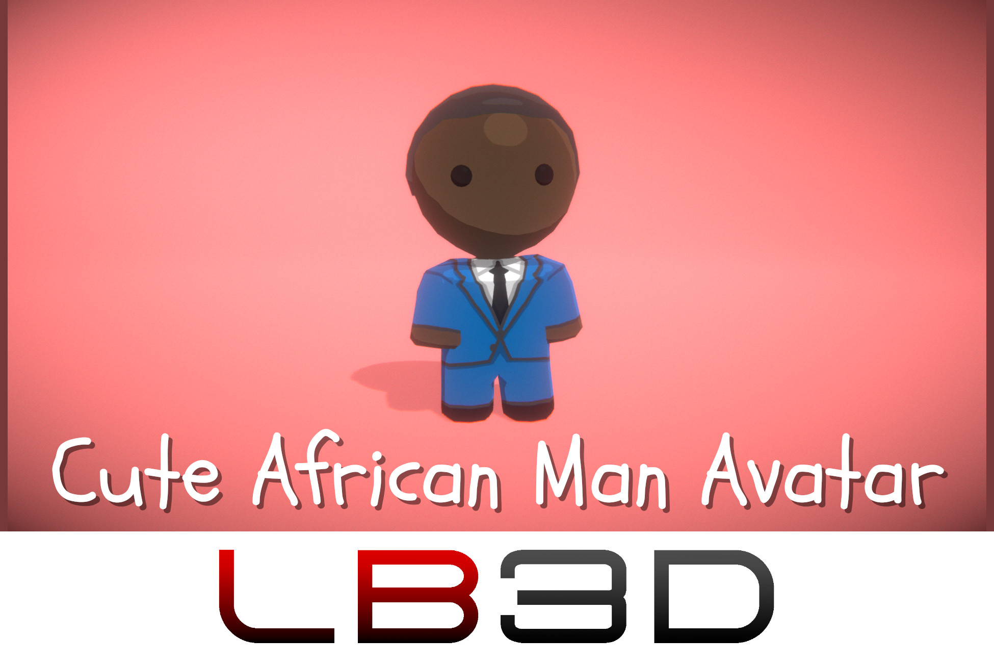 African Business Man Avatar | 3D Characters | Unity Asset Store