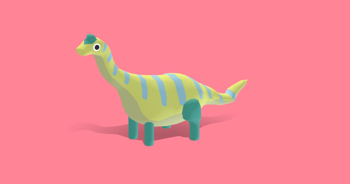 Brachiosaurus - Quirky Series | 3D Animals | Unity Asset Store