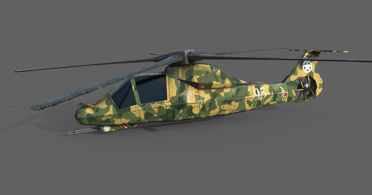 MILITARY COPTER 3 | 3D Air | Unity Asset Store