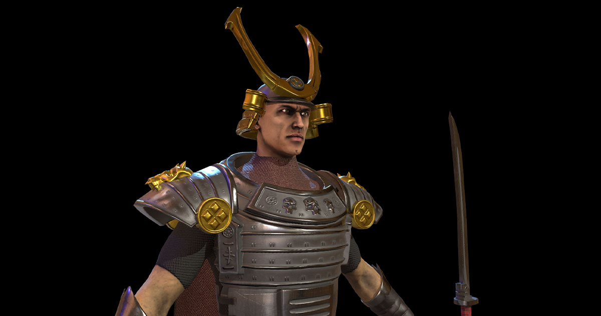 Cyber_Samurai | 3D Characters | Unity Asset Store