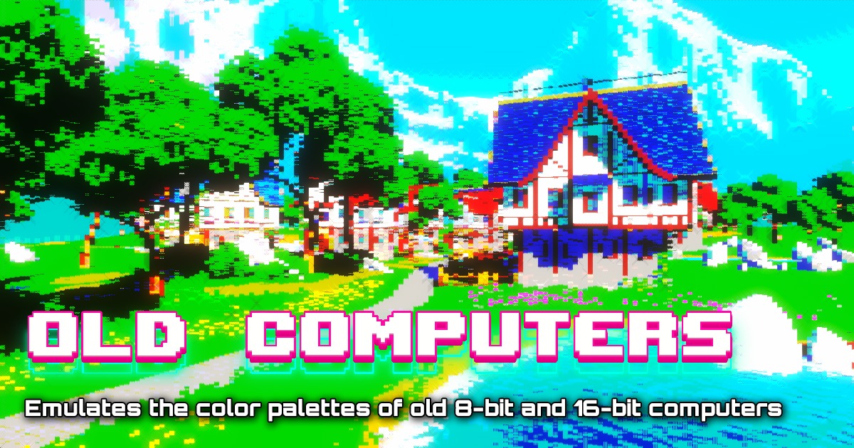 Retro: Old Computers | Fullscreen & Camera Effects | Unity Asset Store