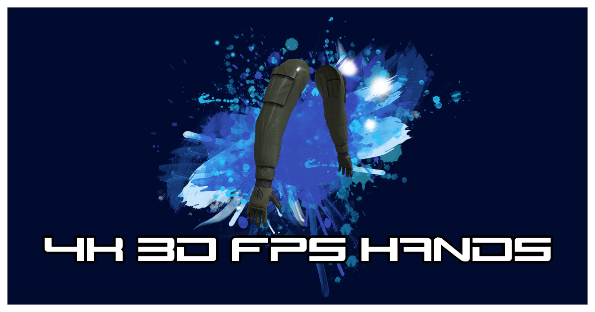FPS Hands 4K | Characters | Unity Asset Store