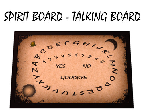 Spirit Board - Talking Board | 3D Props | Unity Asset Store