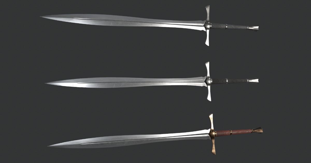 Dark Swords | 3D Weapons | Unity Asset Store
