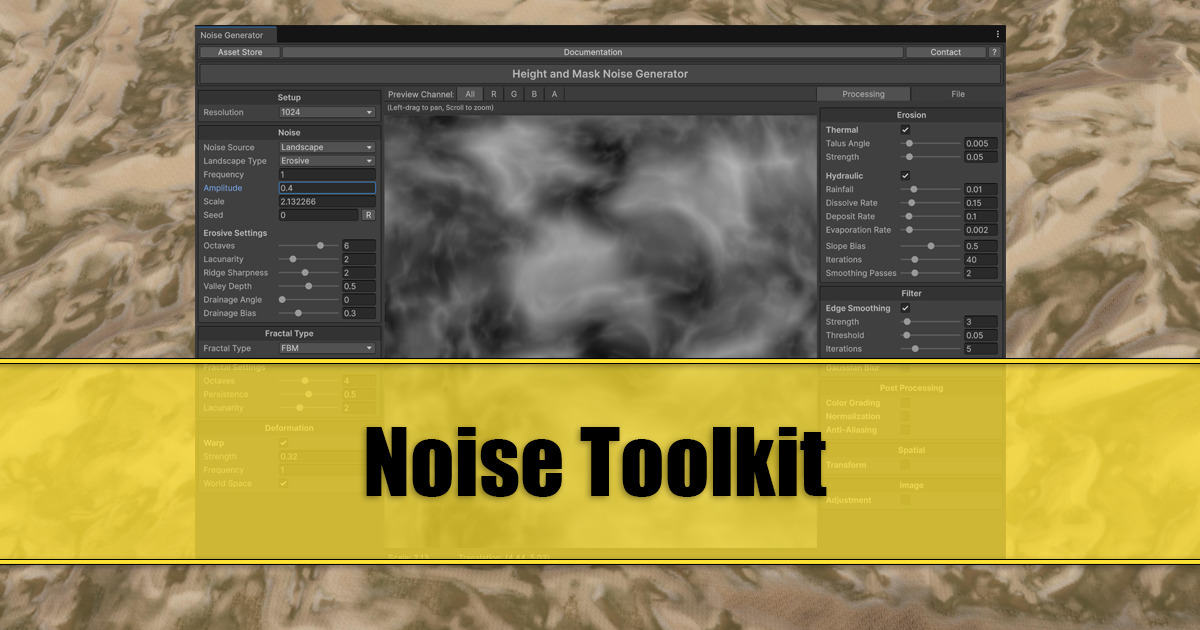 Noise Toolkit for MicroVerse & more | Utilities Tools | Unity Asset Store