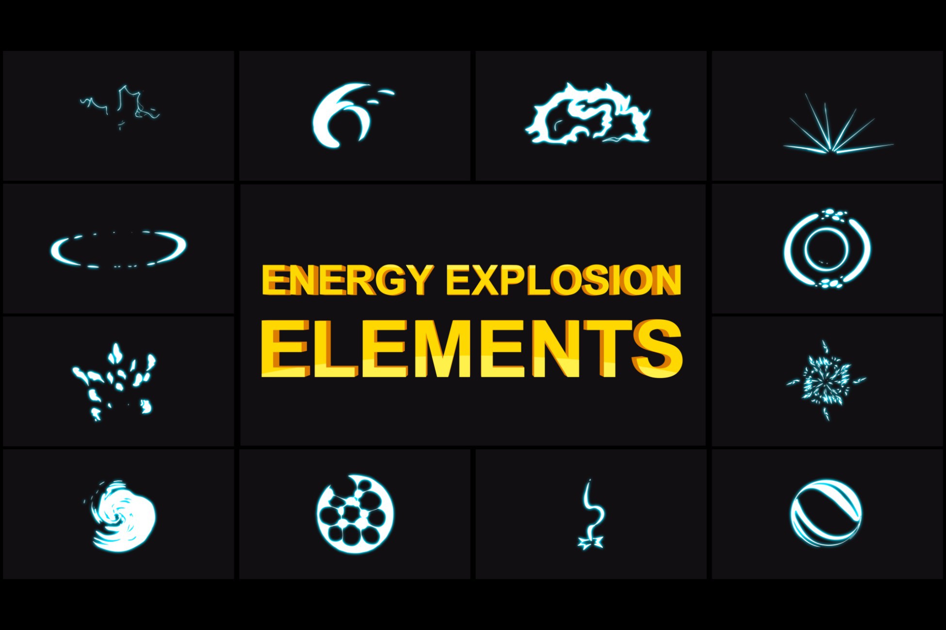 Energy Explosion Elements Pack | VFX | Unity Asset Store