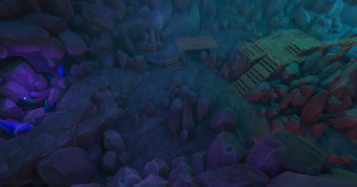 Stylized Poly Cave Formations | 3D Landscapes | Unity Asset Store