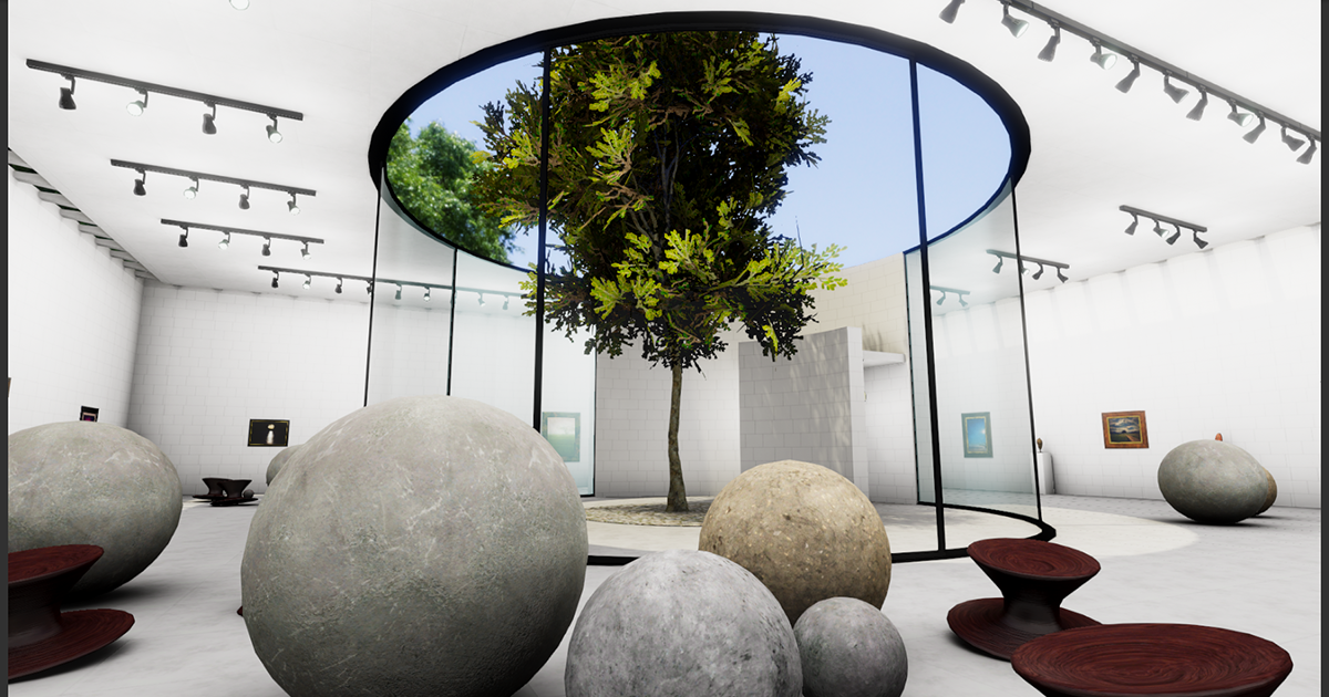 Art gallery Vol.9 - modern pavilion | 3D Environments | Unity Asset Store