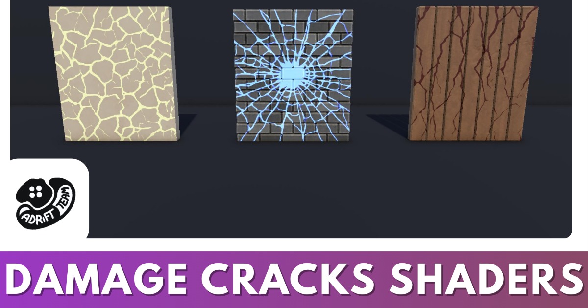 Damage Cracks Shaders | VFX Shaders | Unity Asset Store