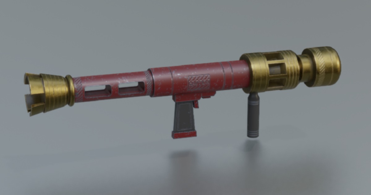 Rocket Launcher (Low Poly) | 3D Weapons | Unity Asset Store