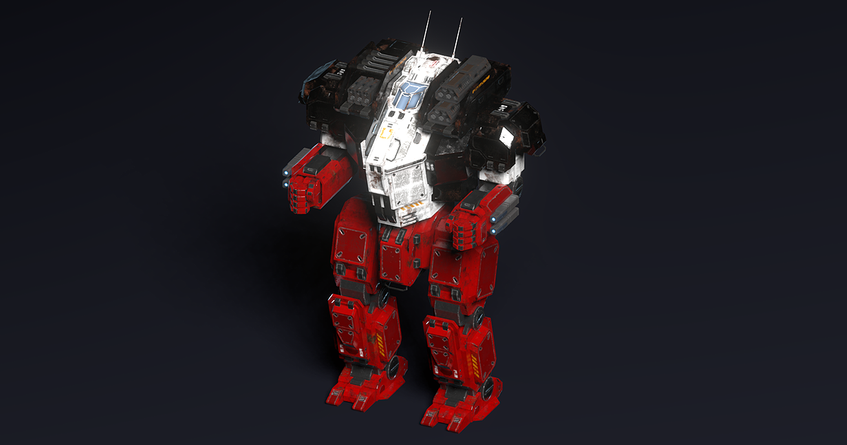 Medium Mech Striker | 3D Robots | Unity Asset Store