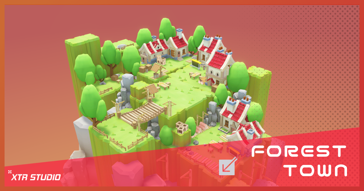 Forest town | 3D Environments | Unity Asset Store
