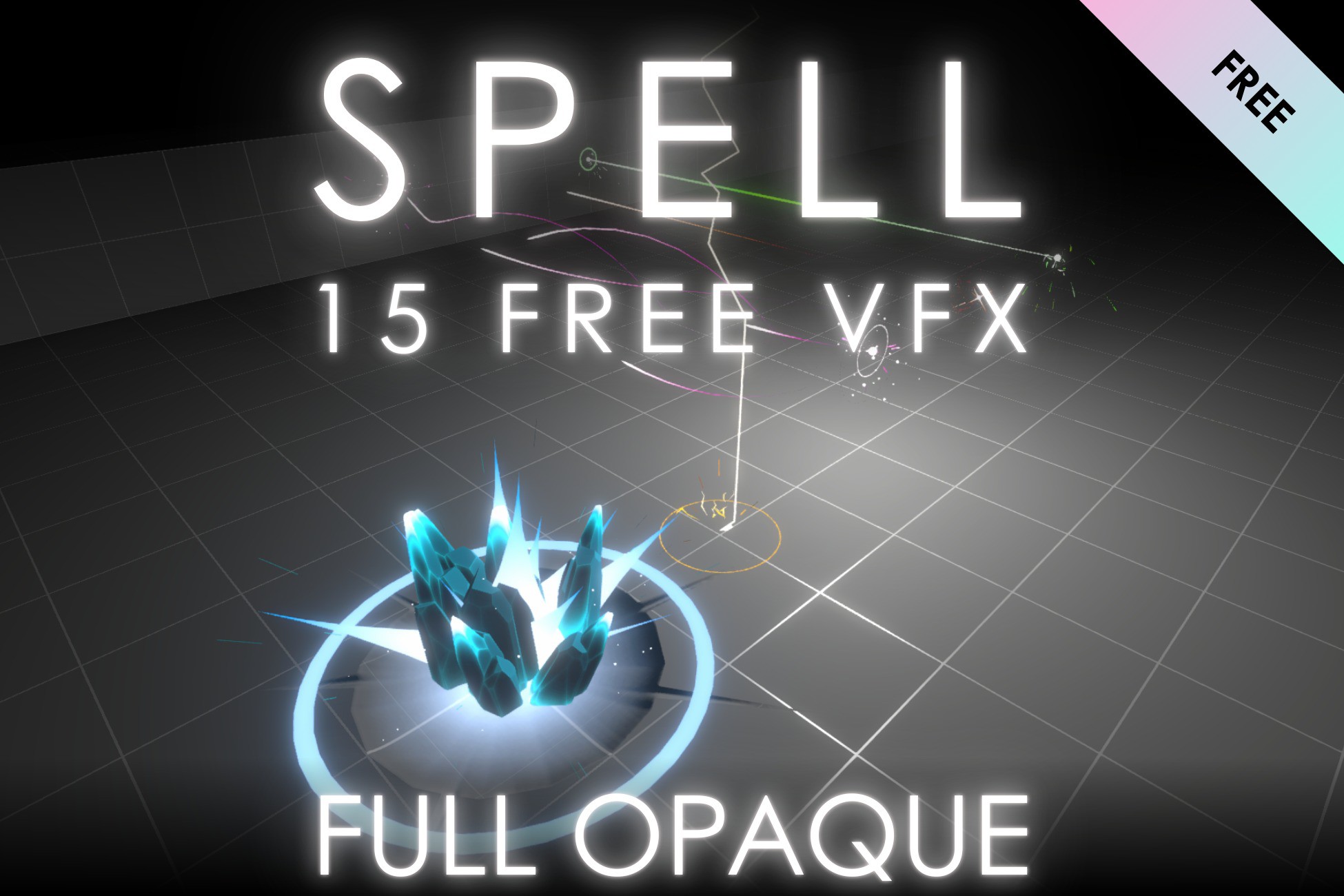FREE 15 Full Opaque Spell | VFX | Unity Asset Store