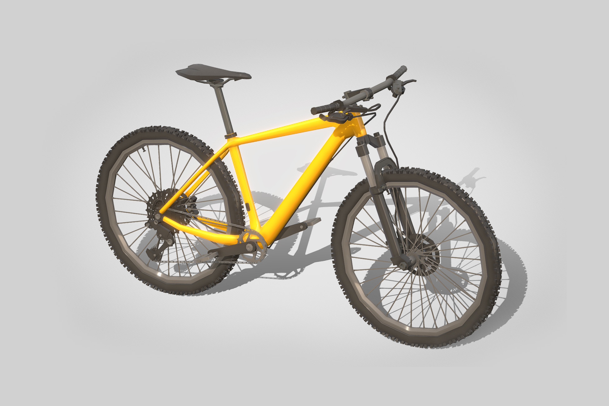 Low-Poly Bicycle | 3D Land | Unity Asset Store
