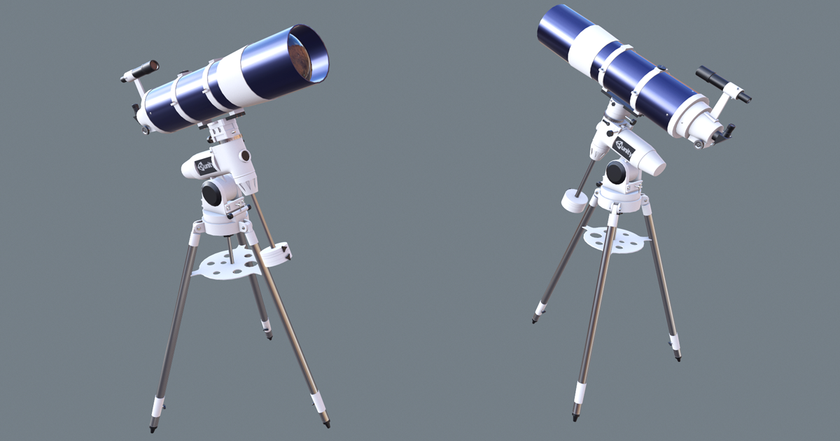 Modern Telescope | 3D Tools | Unity Asset Store