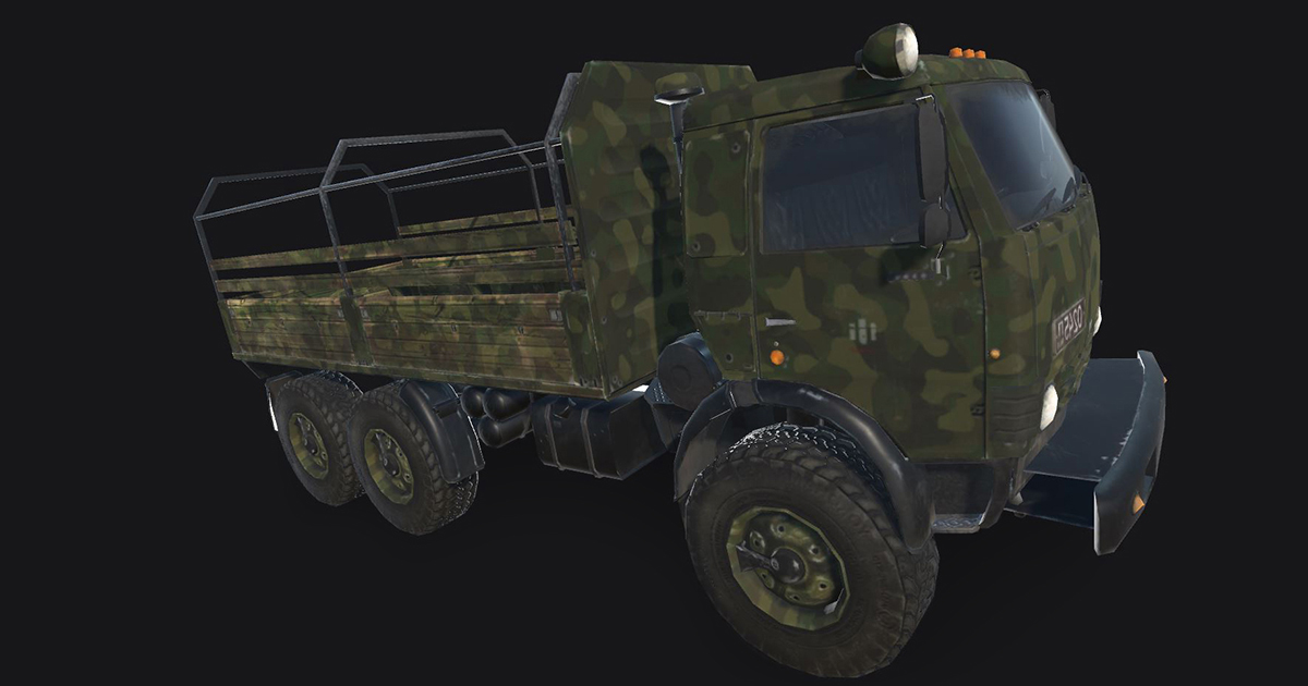 Military Transport Truck | 3D Land | Unity Asset Store