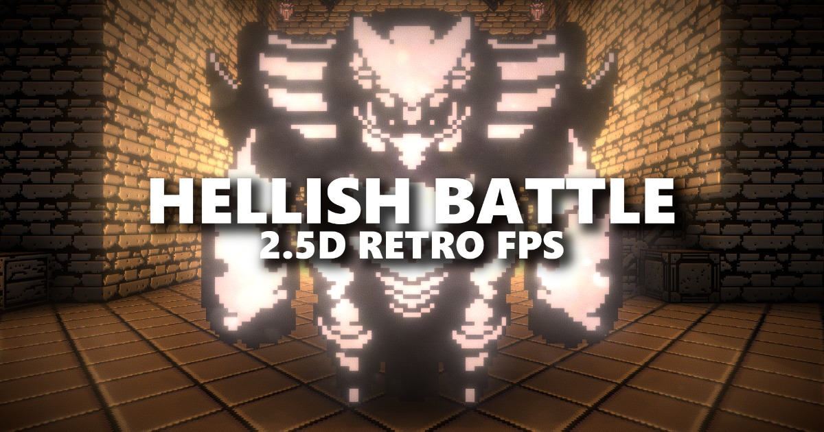 Hellish Battle - 2.5D Retro FPS | Systems | Unity Asset Store