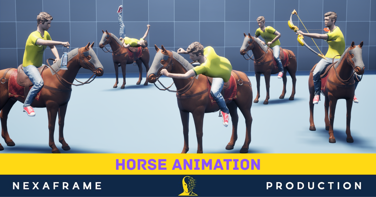 Horse Animation | 3D 애니메이션 | Unity Asset Store
