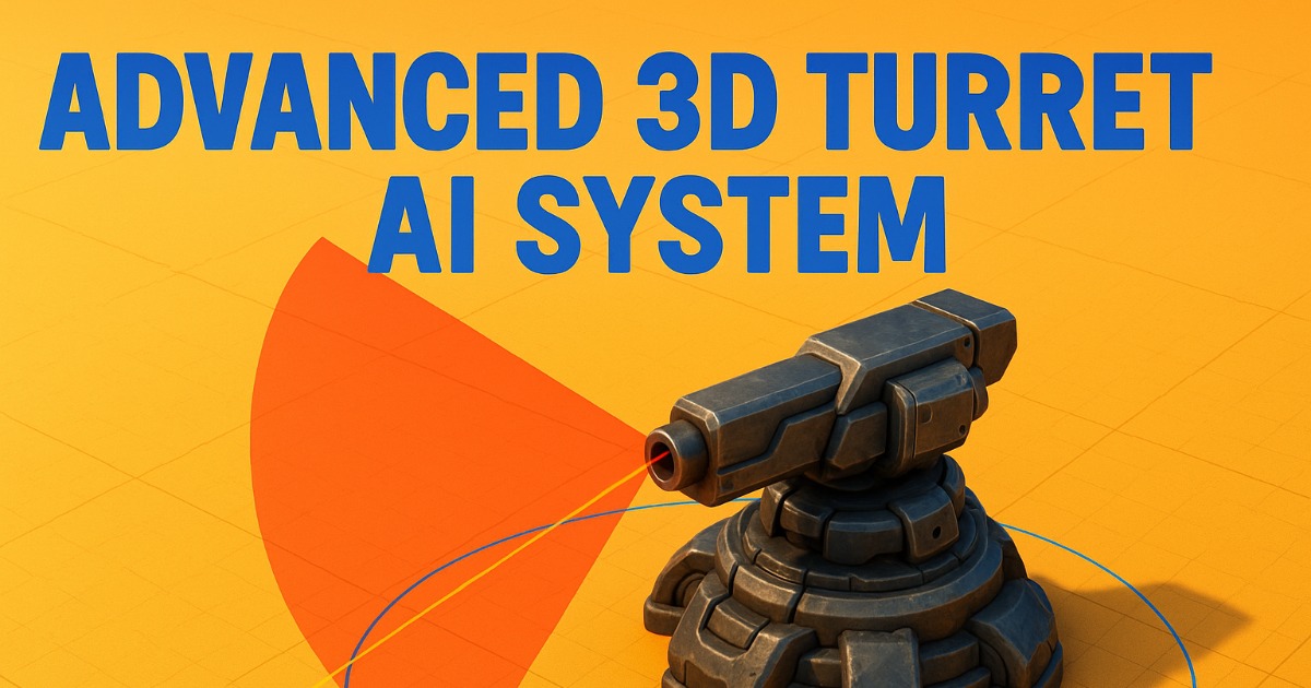 Advanced-3D-Turret-AI-System | Behavior AI | Unity Asset Store