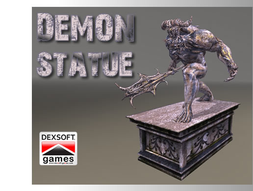 Demon_Statue | キャラクター | Unity Asset Store
