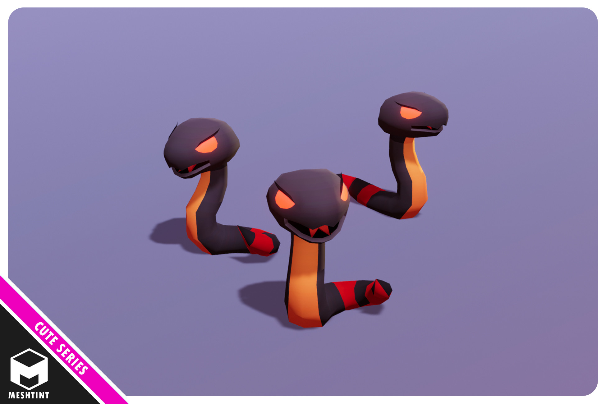 Snakelet Cute Series | 3D Creatures | Unity Asset Store