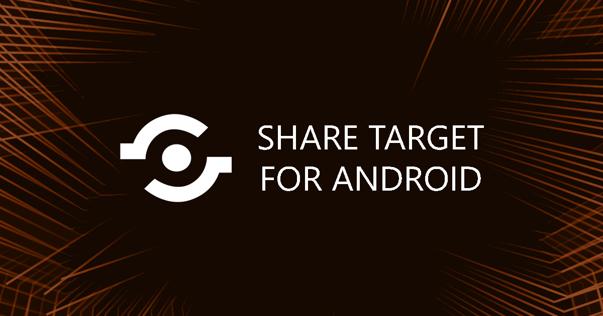 Share Target for Android - Receive Data from other apps | Integration ...