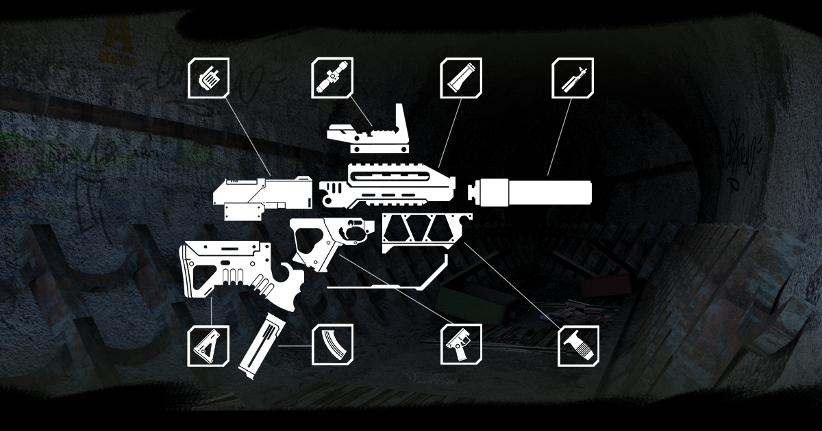 Flat Modular Weapon Kit | GUI Tools | Unity Asset Store