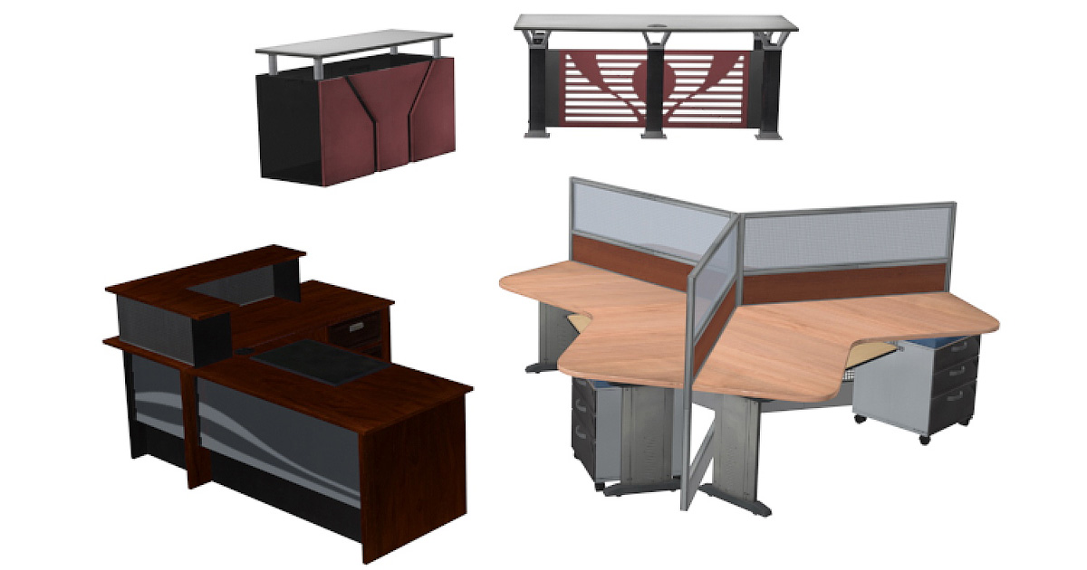 Office Desks | 3D Furniture | Unity Asset Store