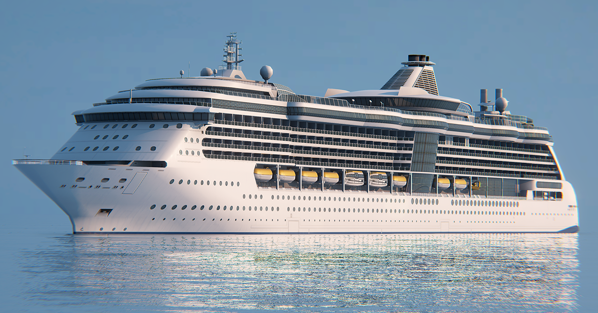 Large Cruise Ship | 3D Sea | Unity Asset Store