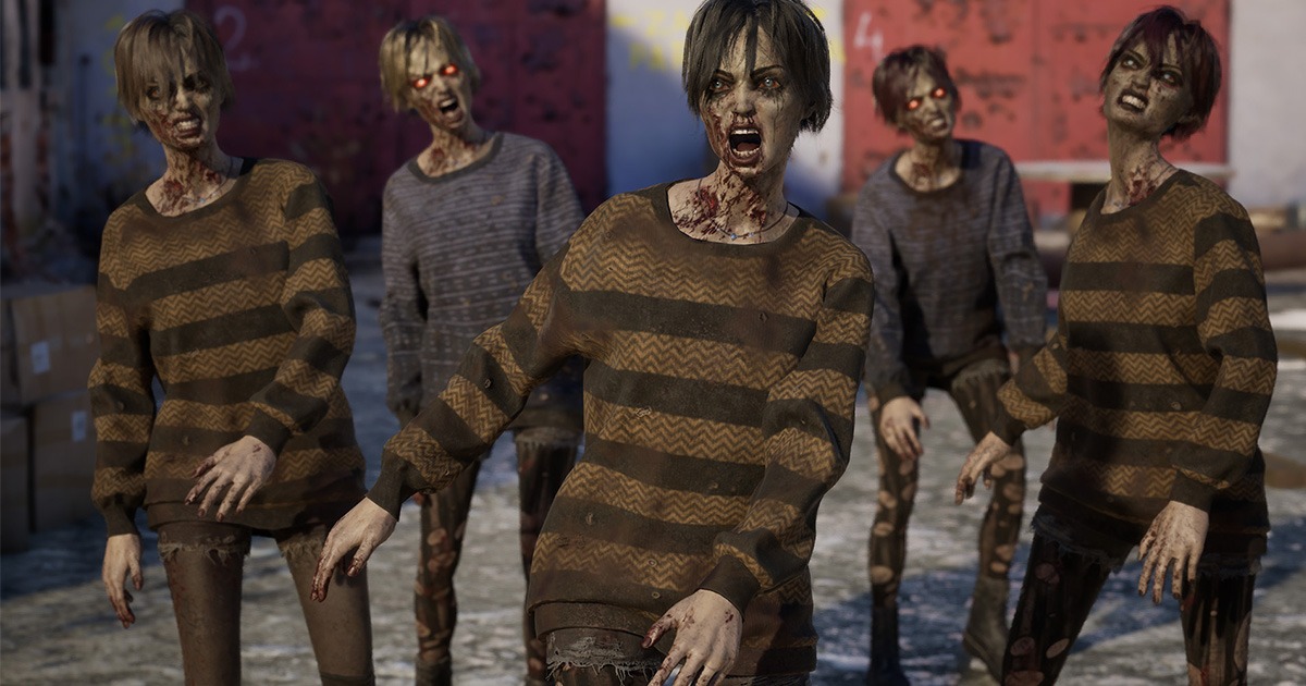 Zombie Girl AE | Characters | Unity Asset Store