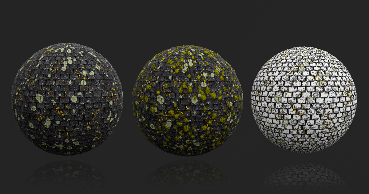 PBR 28 Terrain Brick Materials | 2D Brick | Unity Asset Store