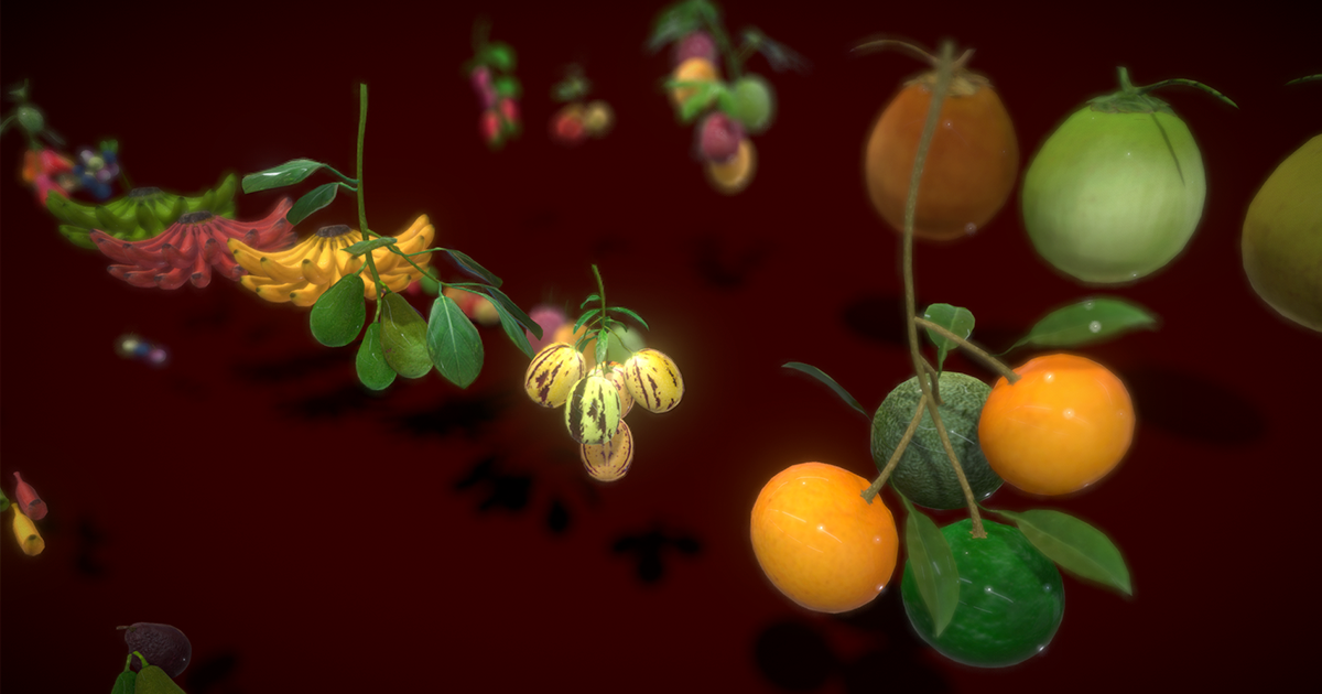 Collection Fruit Path 4 | 3D Food | Unity Asset Store