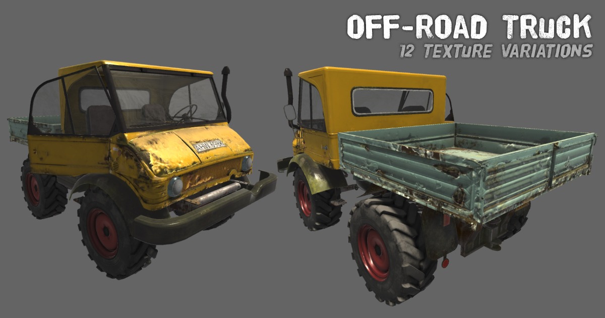 Off-Road Truck | 3D Vehicles | Unity Asset Store