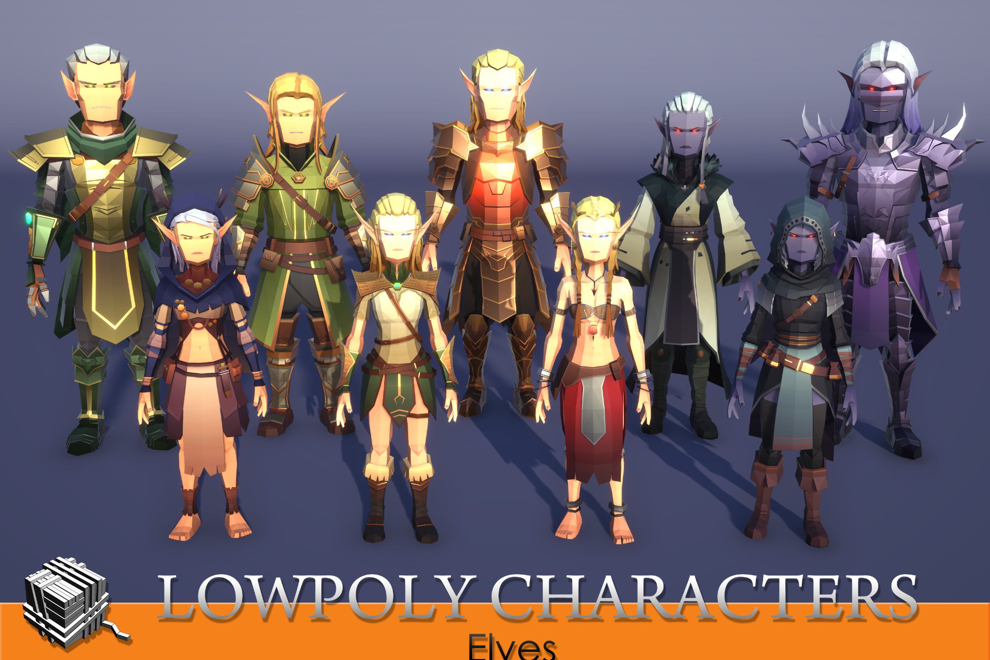 LowpolyCharacters_Elves | Characters | Unity Asset Store