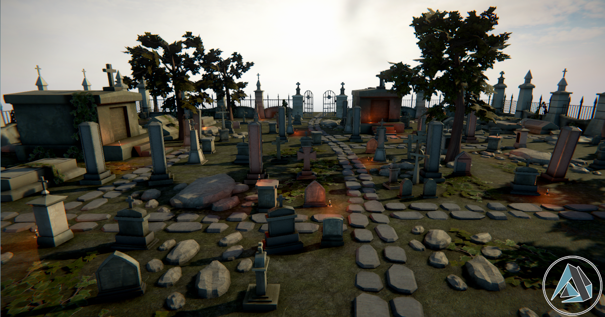 Realistic Graveyard Asset Package | 3D Environments | Unity Asset Store
