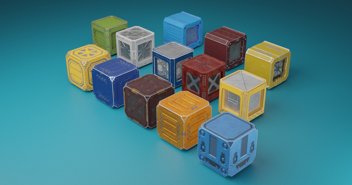 13 boxes v1 | 3D Props | Unity Asset Store