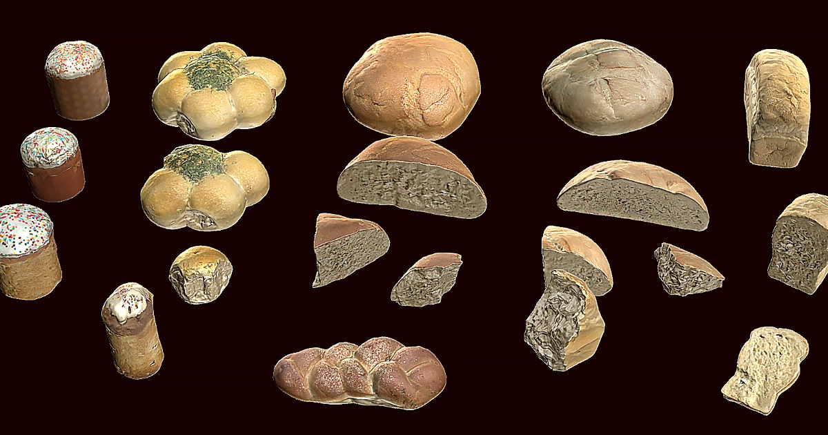 Scan Bakery Pack - Props | 3D Food | Unity Asset Store