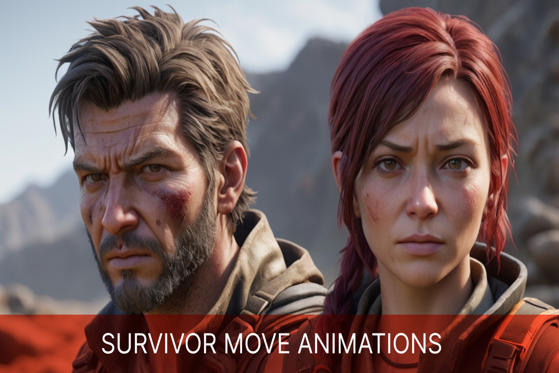 Survivor Move Animations | 3D Animations | Unity Asset Store