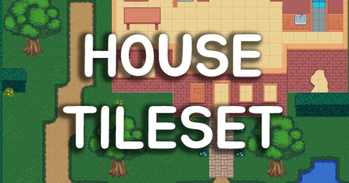 2D House Pixel Art Tileset 32x32 | 2D Environments | Unity Asset Store