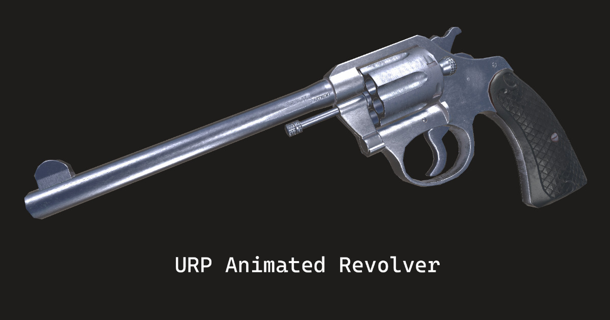 Revolver (URP/Built-in Animated) | 3D Guns | Unity Asset Store