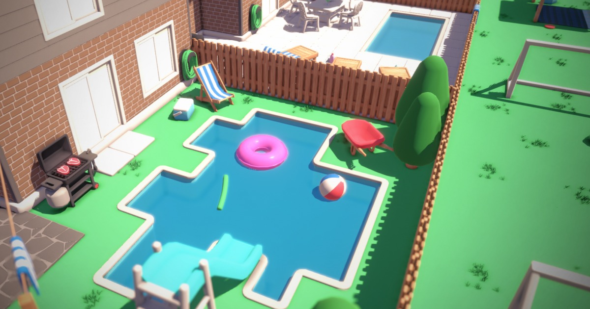 Cozy Yard and Homes - Goodies! Stylized Low Poly Modular 3D Pack | 3D ...