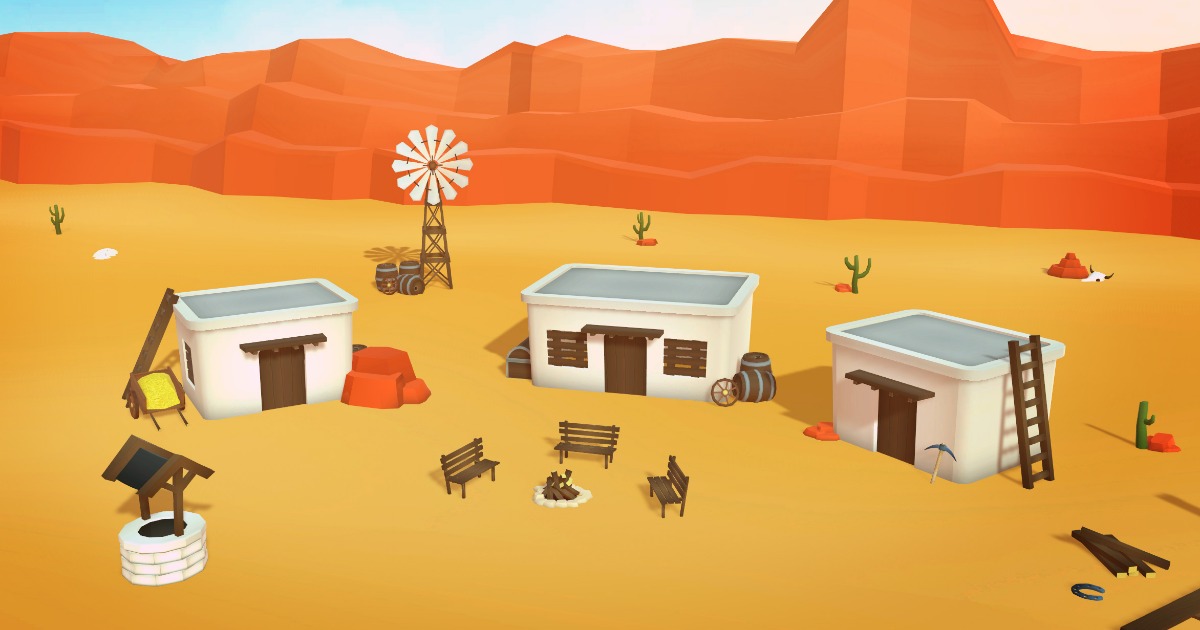 Wild West Desert Props | 3D Props | Unity Asset Store