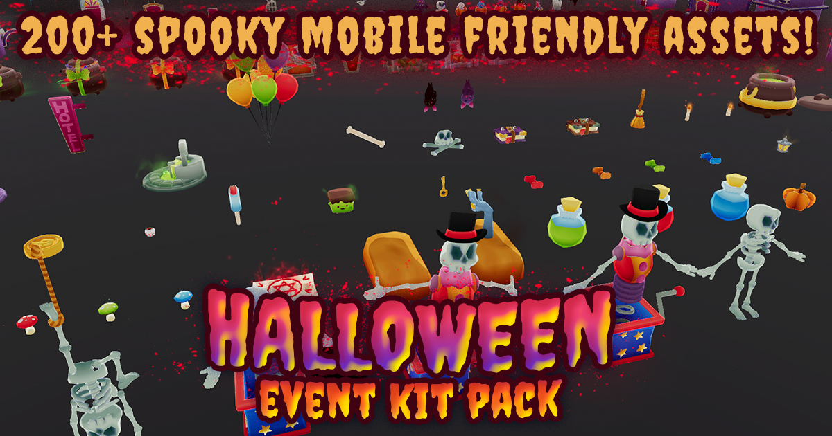 Spooky Halloween Event Kit | 3D Fantasy | Unity Asset Store