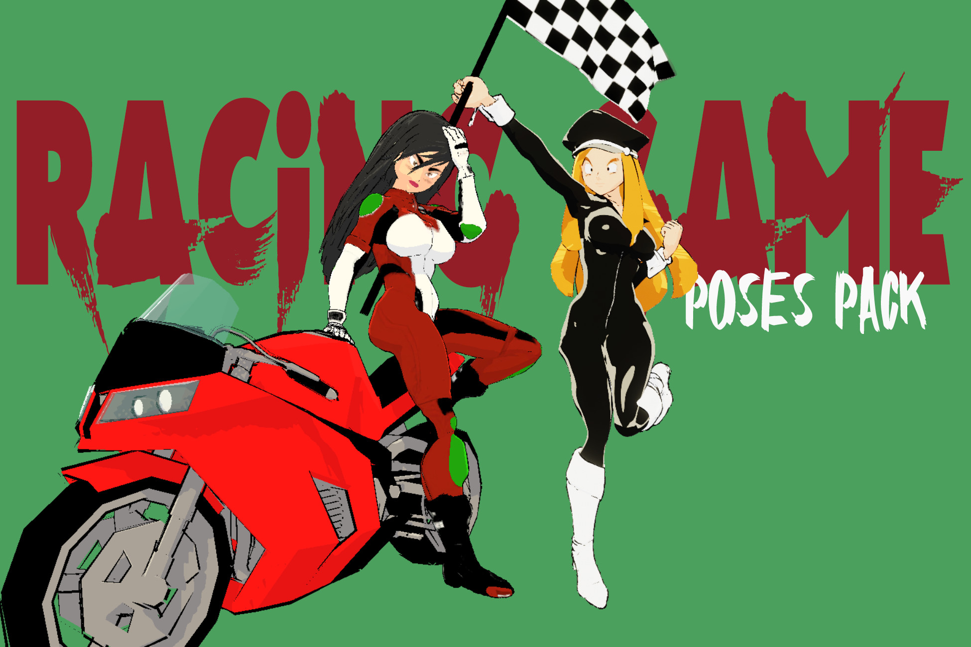 Poses Pack: Racing Game. | 3D Animations | Unity Asset Store