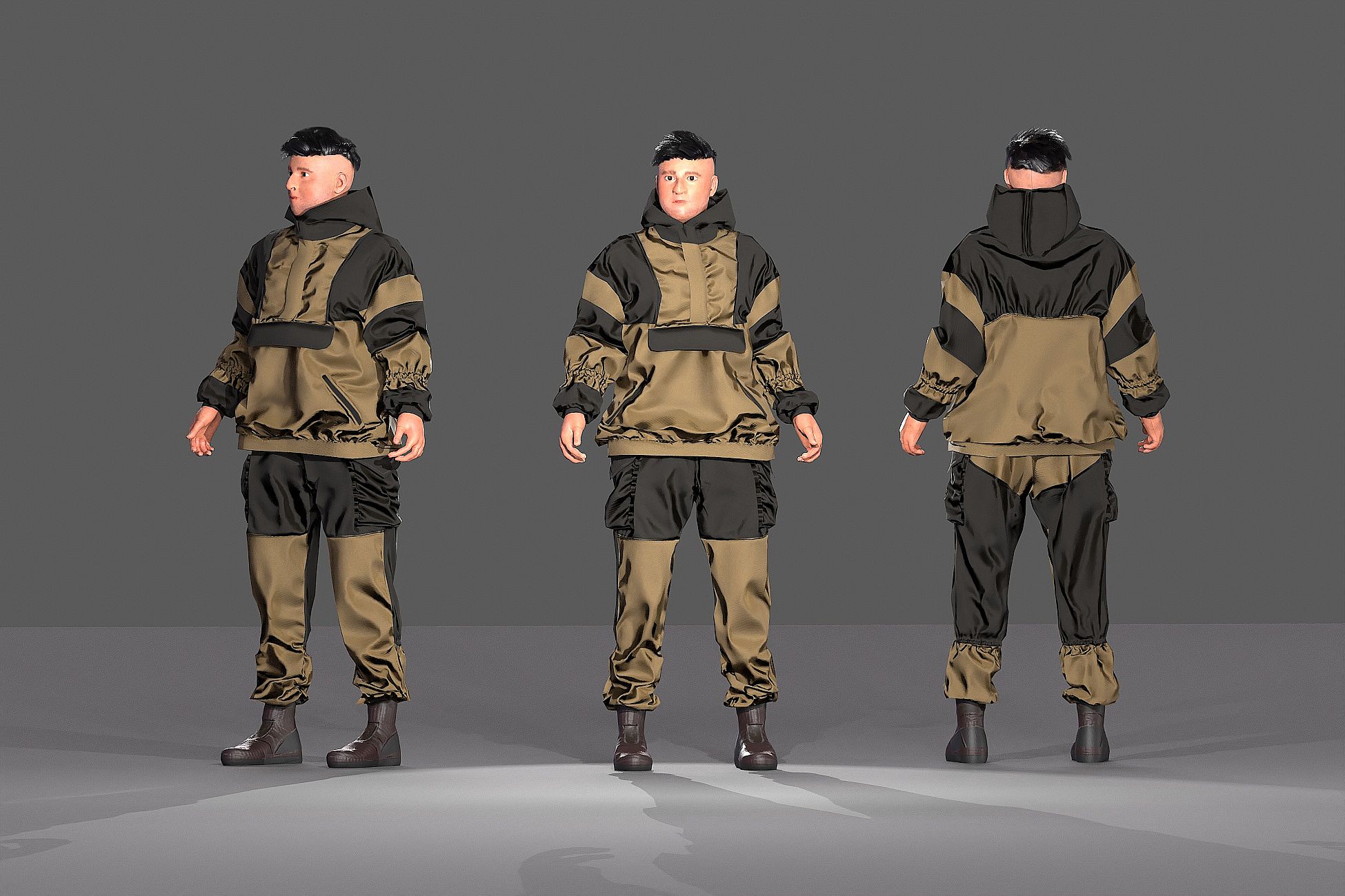 Man in a military style clothes | Characters | Unity Asset Store