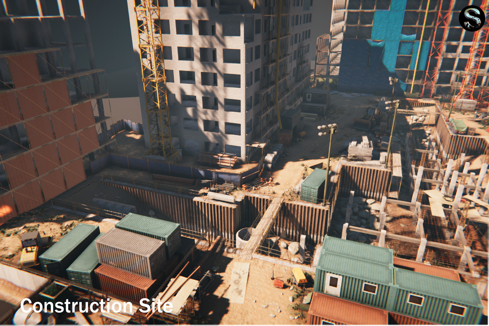 Construction Site (SilverTM) | 3D Industrial | Unity Asset Store