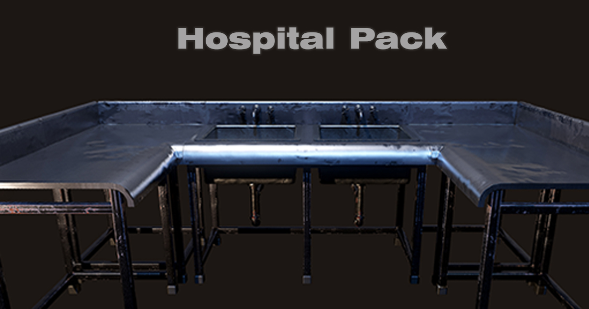 Hospital Props - Pack | 3D Props | Unity Asset Store