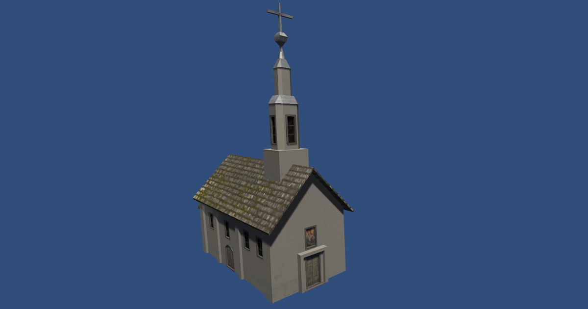 Church Old | 3D | Unity Asset Store