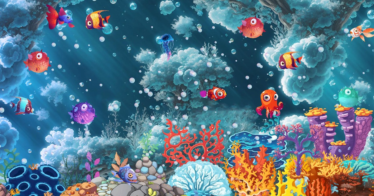 2D Undersea World | Coral Kingdom | 2D Underwater Assets | 2D ...