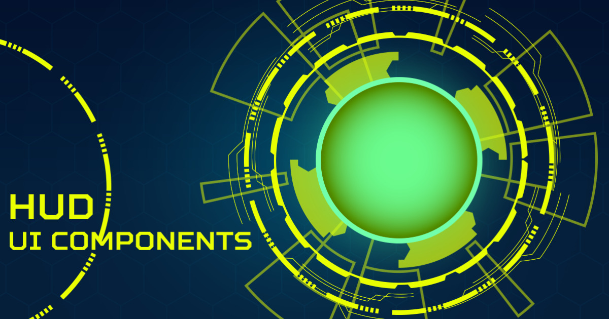 Sci Fi Ui Circles Animations 2d Gui Unity Asset Store